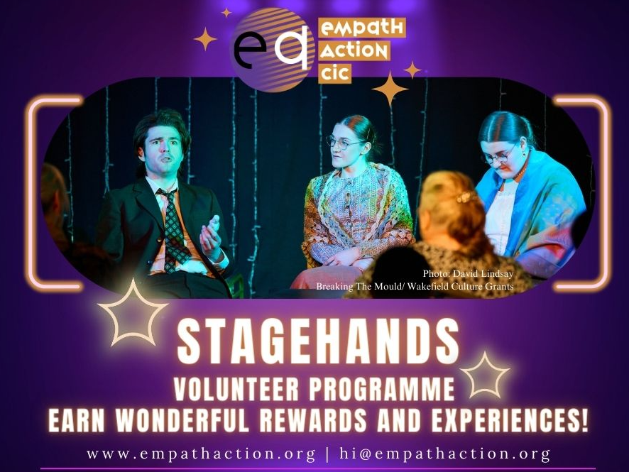 Stagehands Volunteer Meet and Greet! | Activity | Citizen Coin