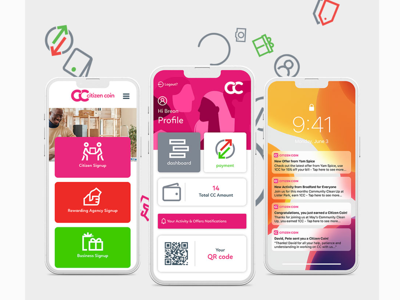 User Experience Testers | Activity | Citizen Coin
